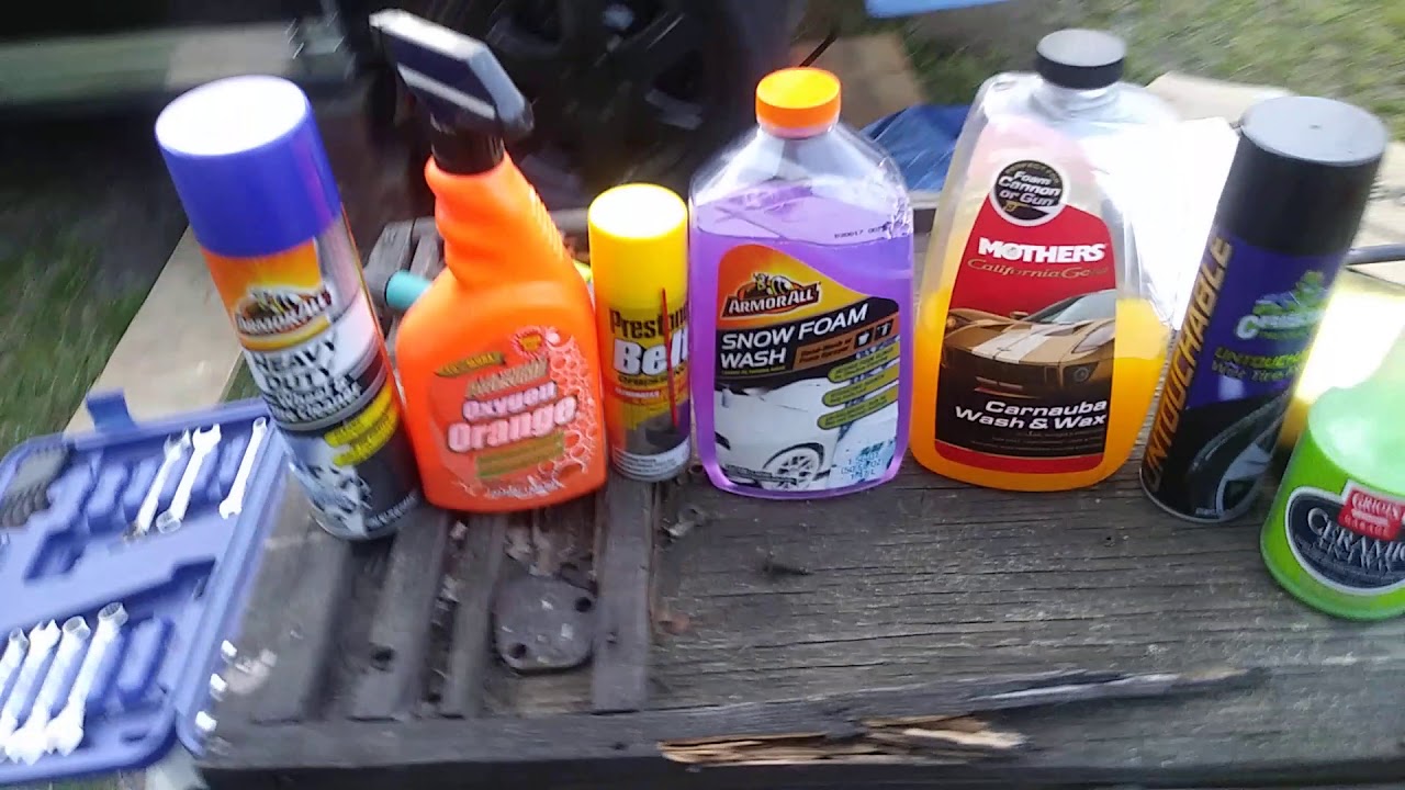 Cool detailing table you guys can make at home great set up - YouTube
