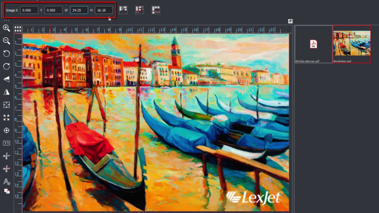 UPDATED FOR 2020 - Borderless Printing with ImagePrint B.L.A.C.K. - YouTube