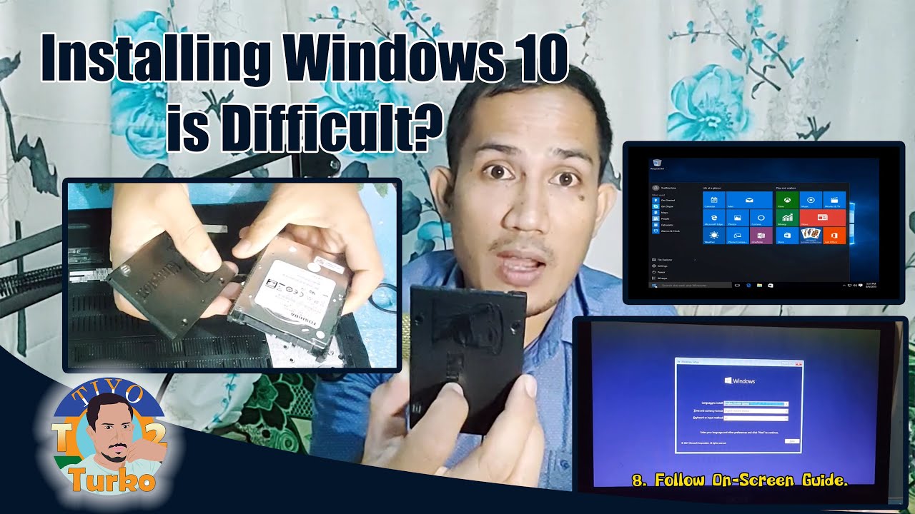 How to Do Clean Install Windows 10 in New Solid State Drive - YouTube