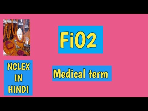 FiO2/medical term#@AnitaSharmaGyan nclex in hindi - YouTube