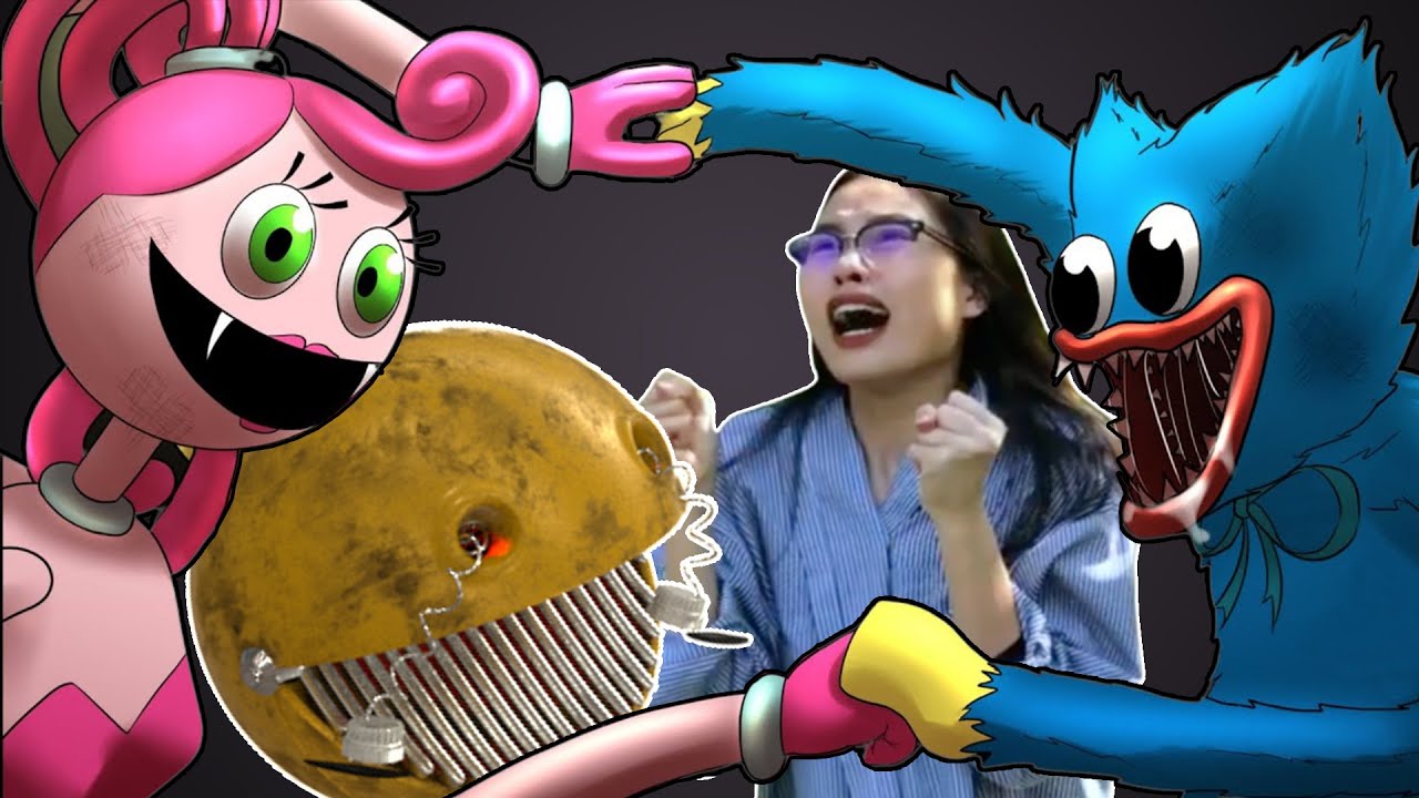 PACMAN vs MOMMY LONG LEG vs HUGGY WUGGY in Real Life | PacMan Animation ...