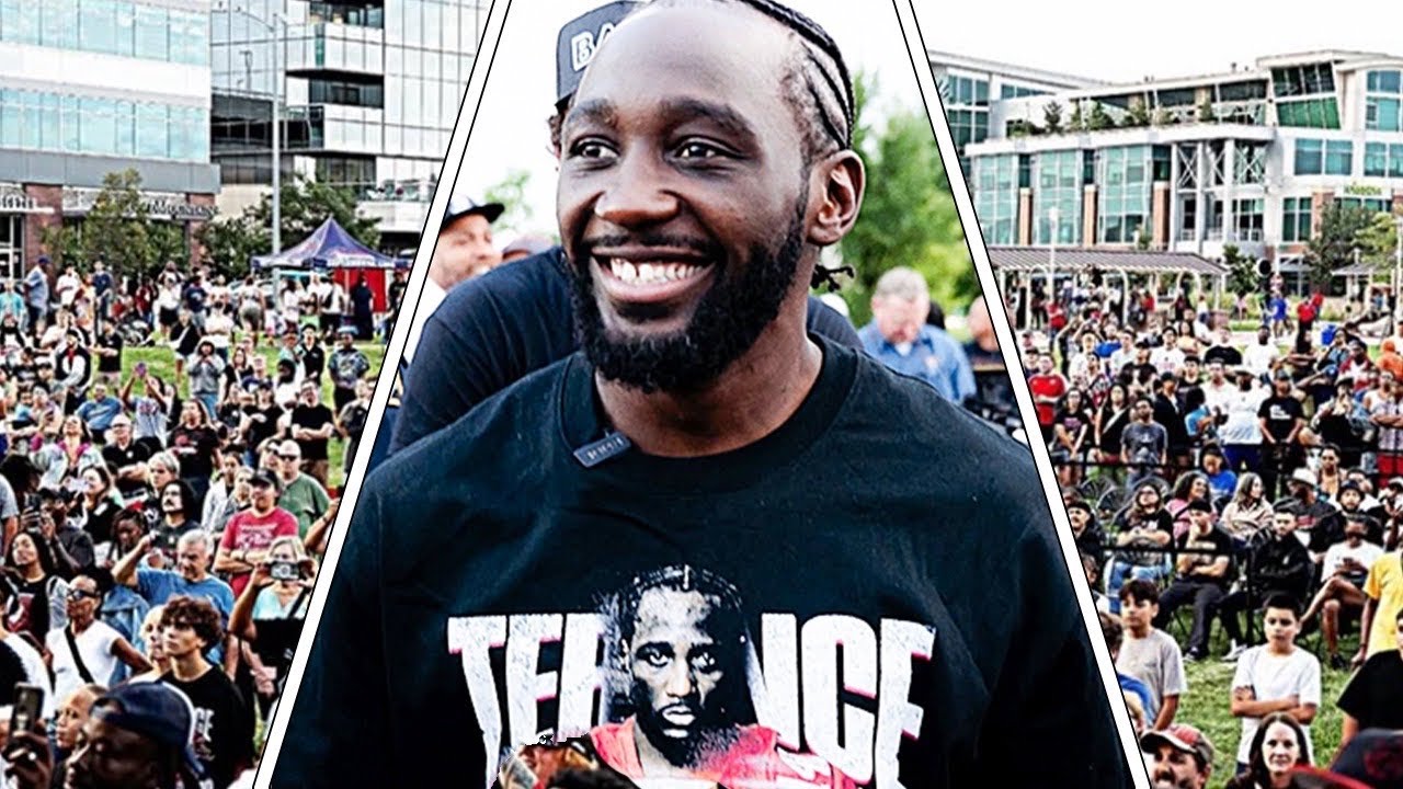 Terence Crawford FULL SEND-OFF vs Canelo • Hometown Fans SHOW UP & SHOW ...