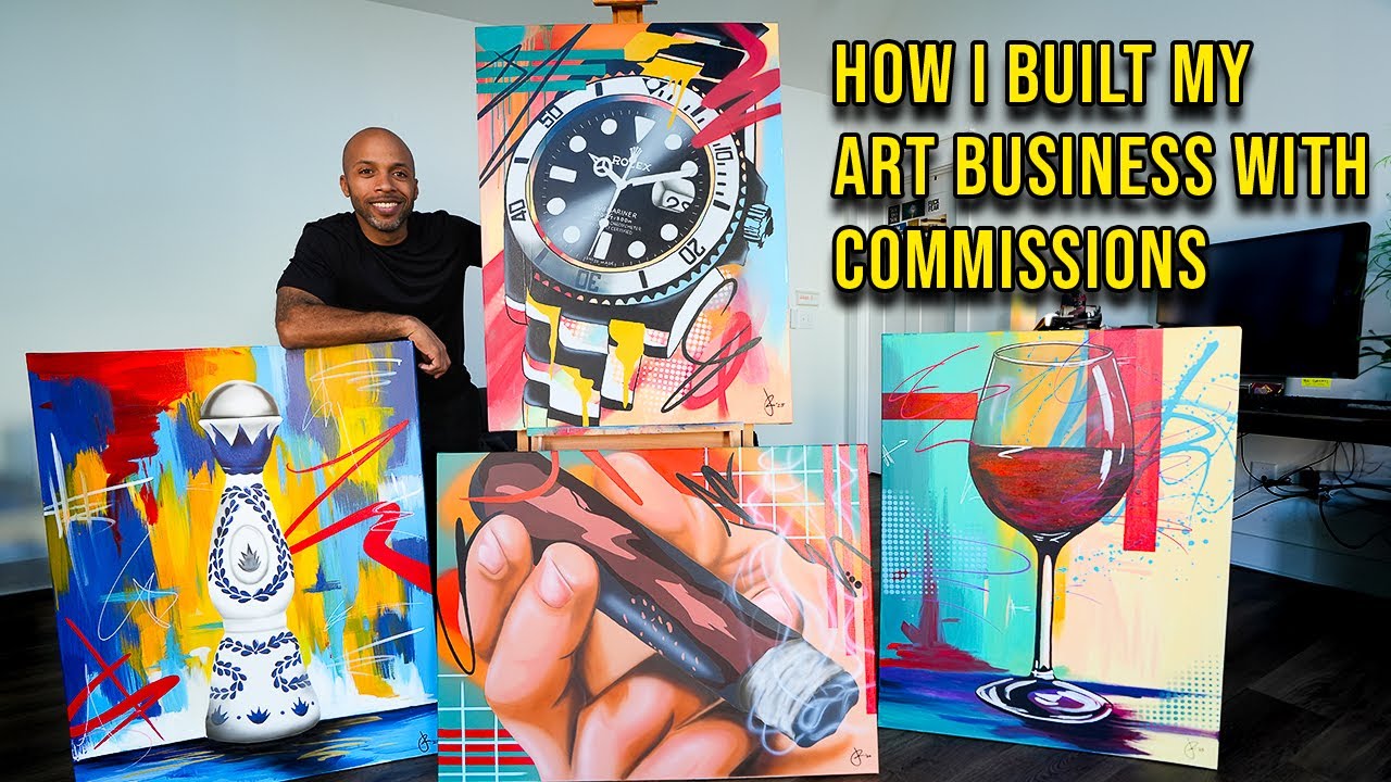 Why Art Commissions Are Important For Your Art Business - YouTube