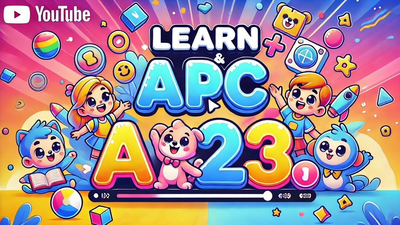ABC & 123 Mega Fun Song! 🚀 Learn Letters, Numbers, Colors & Shapes! # ...