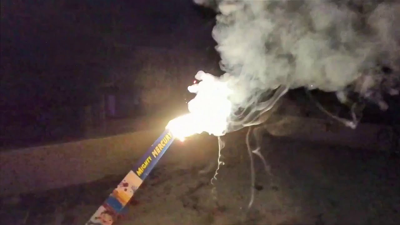 SS Fireworks - Preview of Mighty mercury SOS torch - YouTube