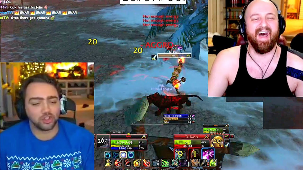 Mizkif and Tectone Finally Mak'Gora! | Hardcore World of Warcraft ...