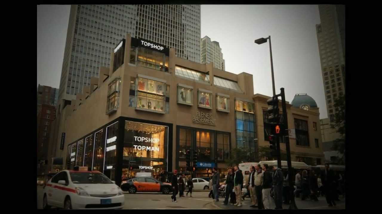 Topshop / Topman - Chicago Signage - YouTube