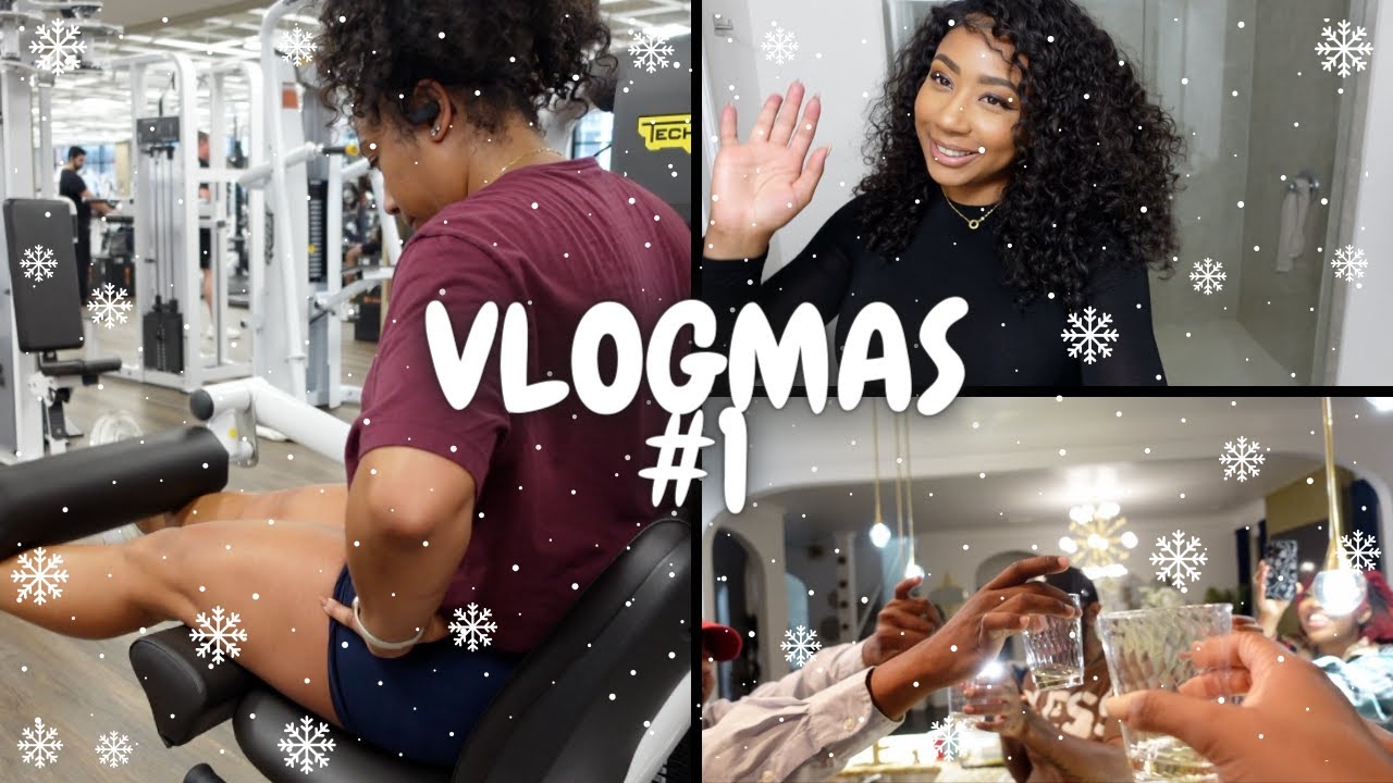 🎄VLOGMAS #1 | BIRTHDAY TURN UP | LEG DAY | I MISS YA'LL - YouTube