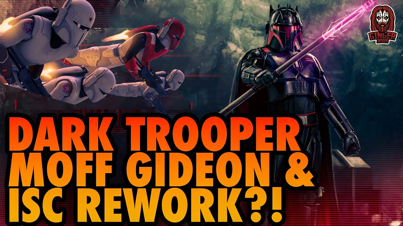 Dark Trooper Moff Gideon KIT REVEAL & AN ISC KIT TOUCH UP?!?! - YouTube