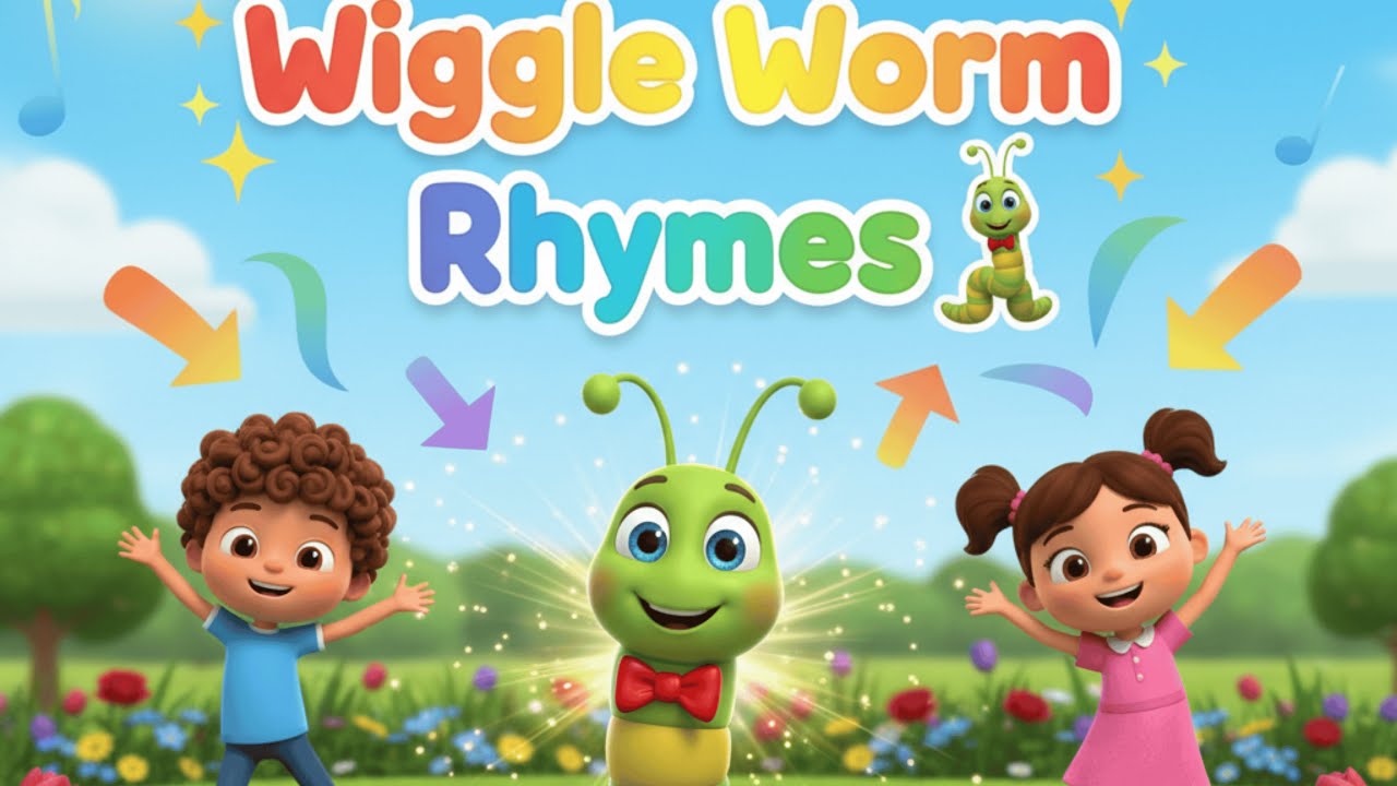“Wiggle Worm Rhymes 🐛 | Fun Movement & Learning Song for Kids” - YouTube