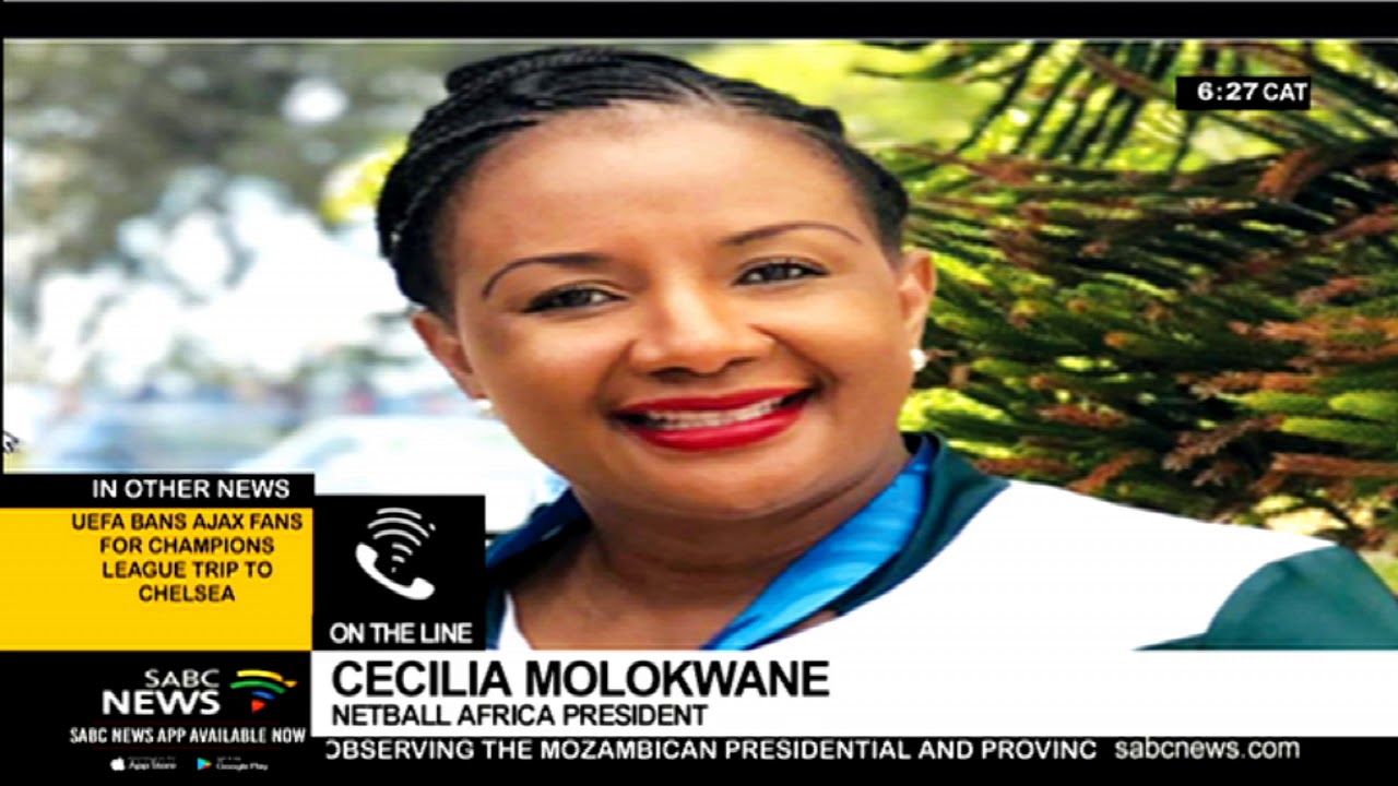 Cecilia Molokwane is the new head of Netball Africa - YouTube