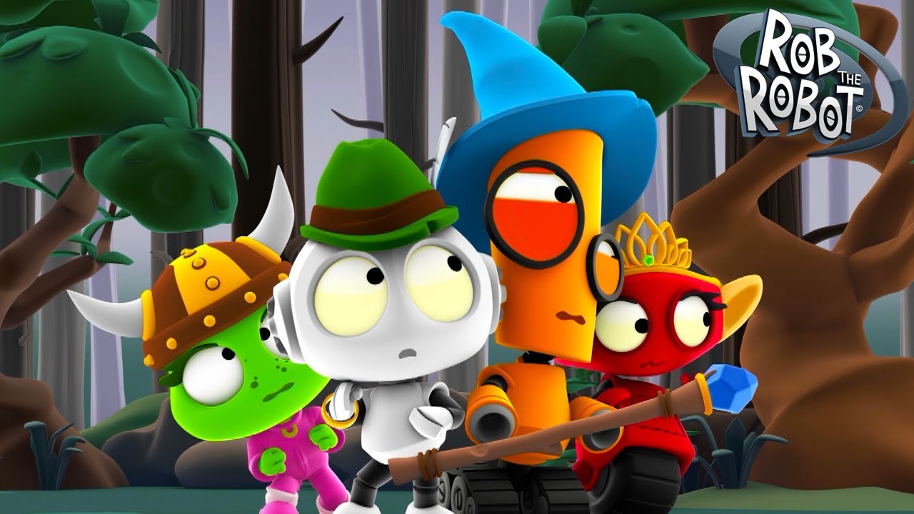 Dungeons and Robots | Rob the Robot & Friends - Funny Kids TV - YouTube