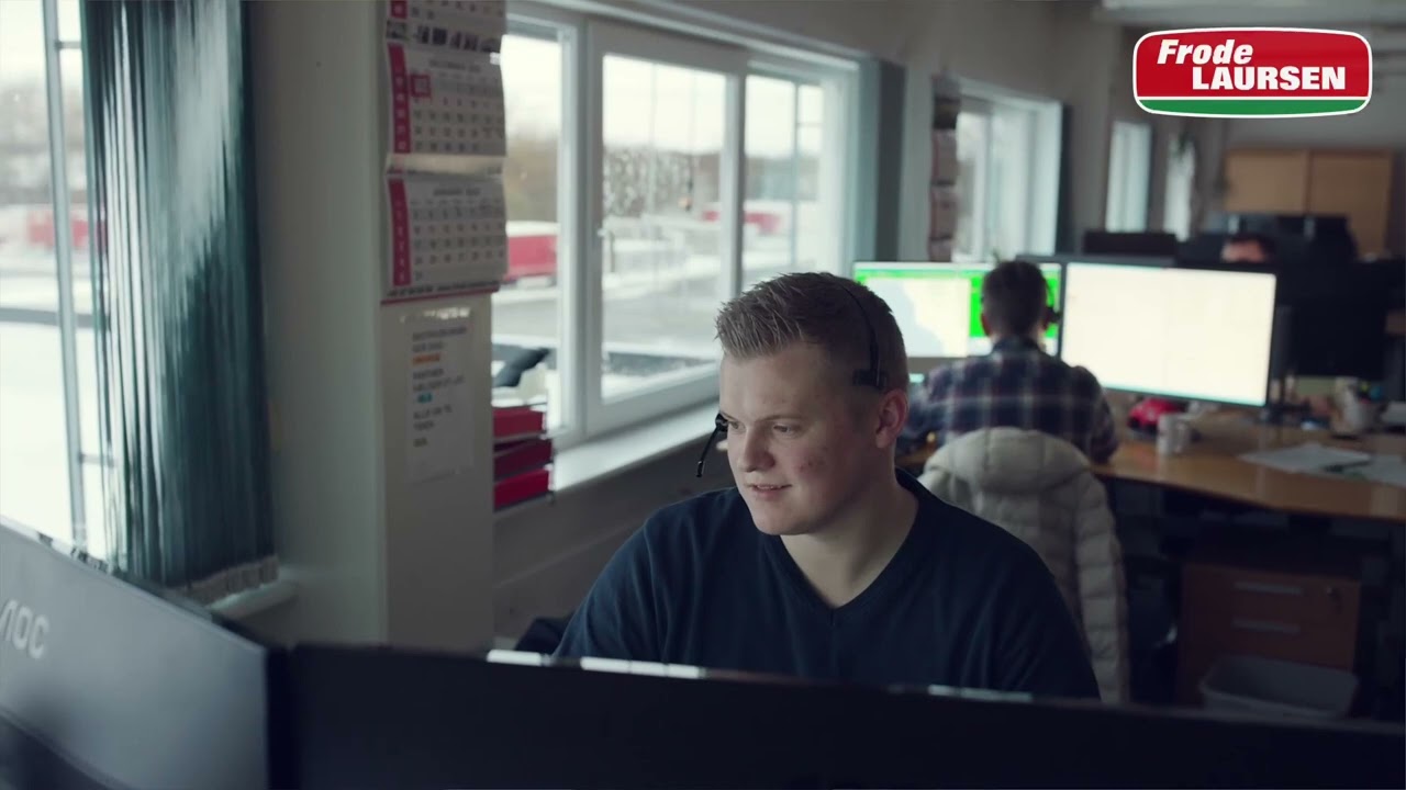 Gør som Mathias, bliv spedition og shipping elev hos Frode Laursen ...