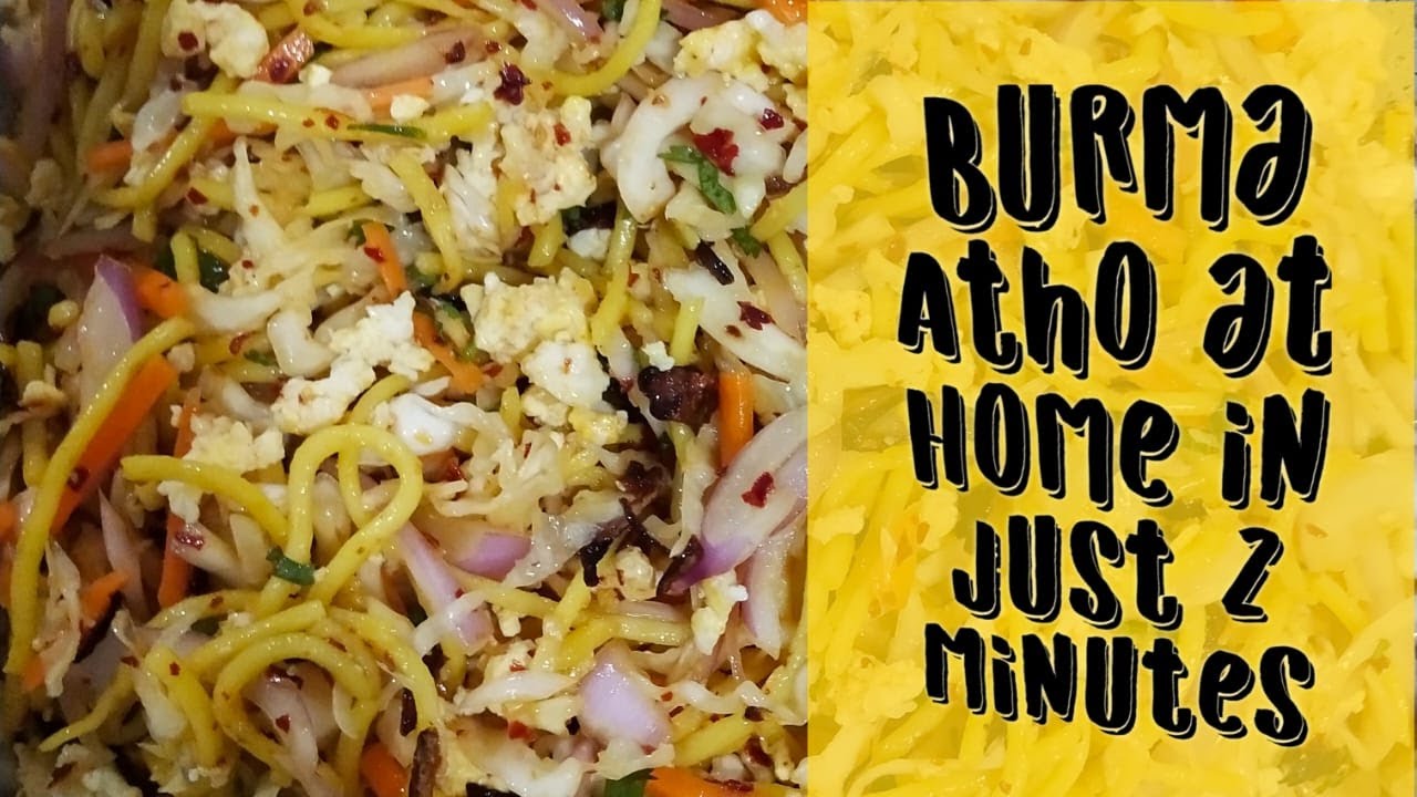 HOMEMADE ATHO | அத்தோ செய்முரை | how to do atho at home with simple ...