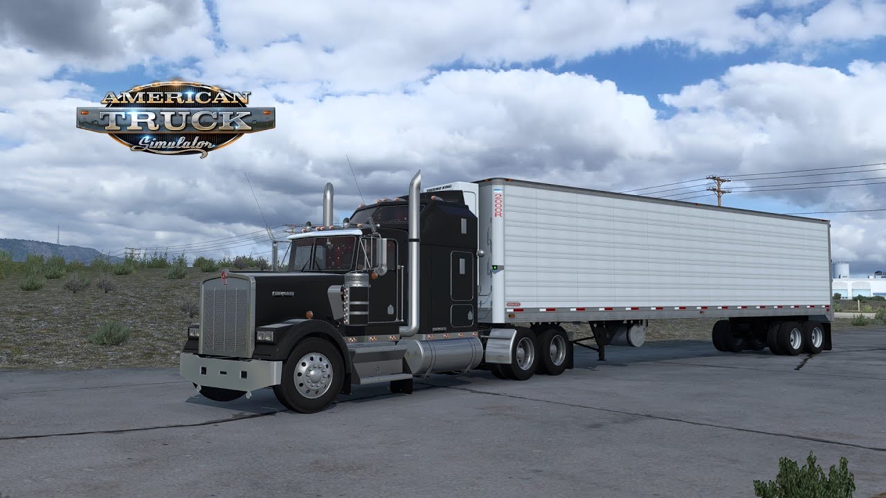 ATS 1.45 | 1987 Kenworth W900B | Billings to Laurel | #96 - YouTube