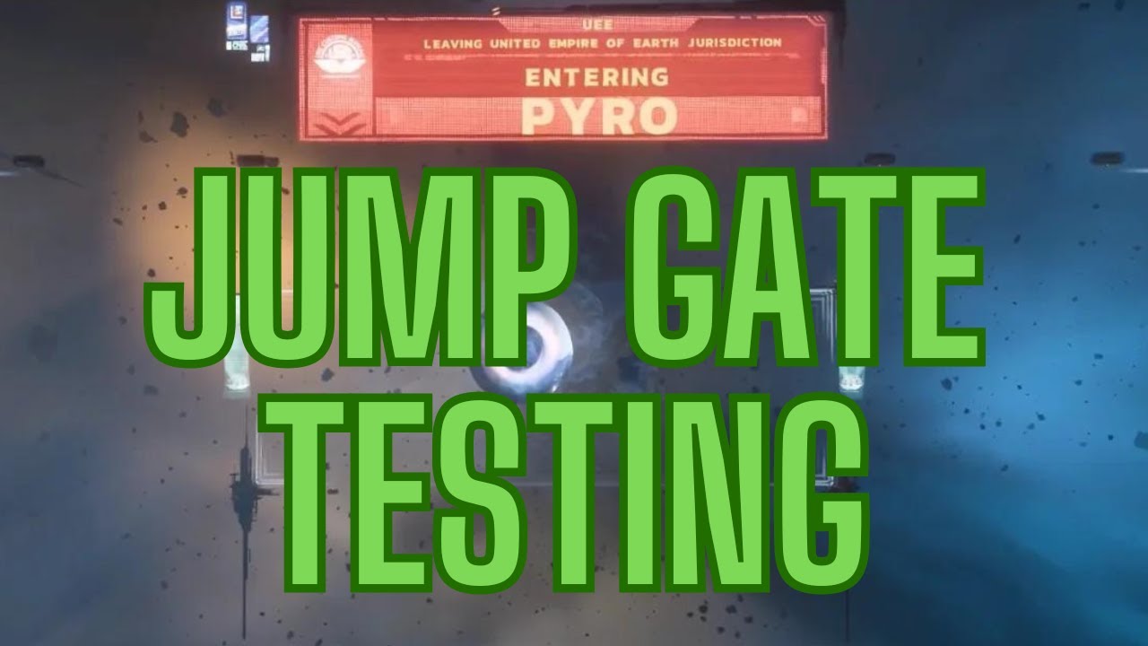Breaking News: Star Citizen's Jump Gate Testing - YouTube