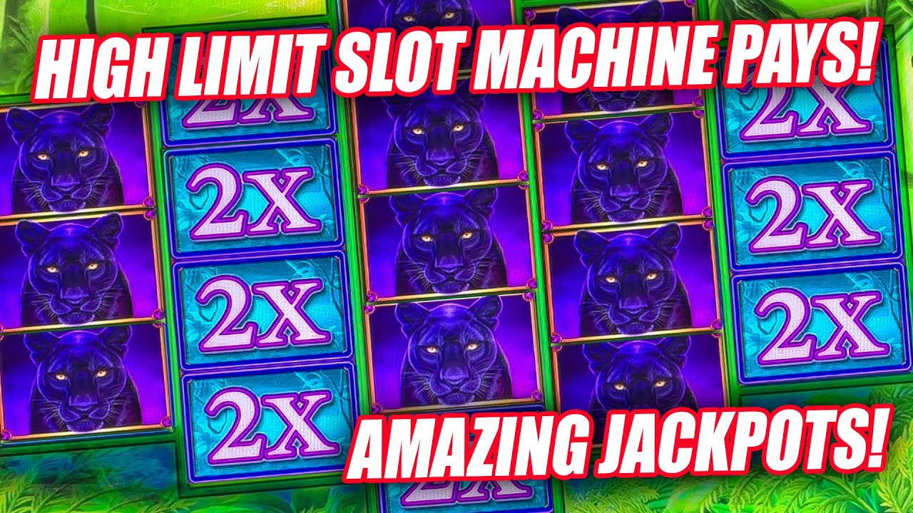 AMAZING JACKPOT WINS ON PROWLING PANTHER SLOT MACHINE ON CASINO SLOT ...