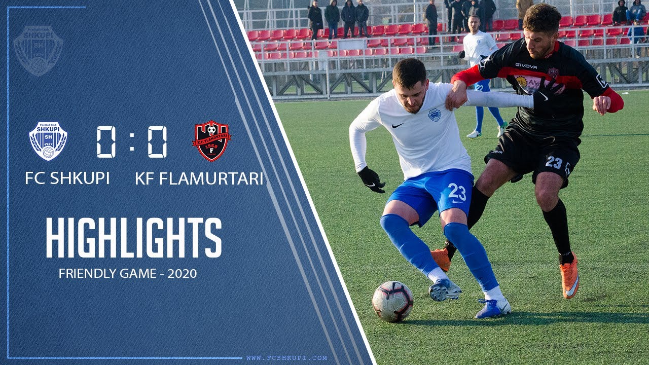 FC Shkupi - KF Flamurtari Prishtinë 0-0 (Friendly Game) - YouTube