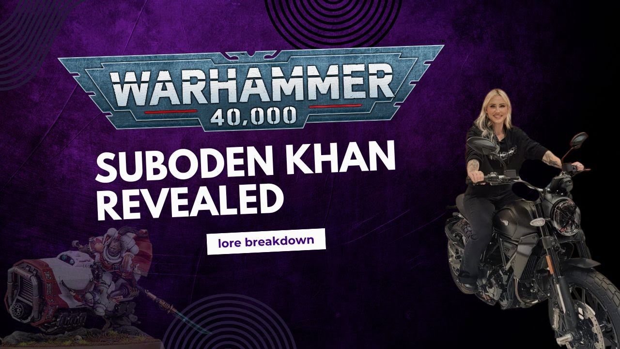 WARHAMMER 40K Lore Meets MOTORCYCLE LIVE - YouTube