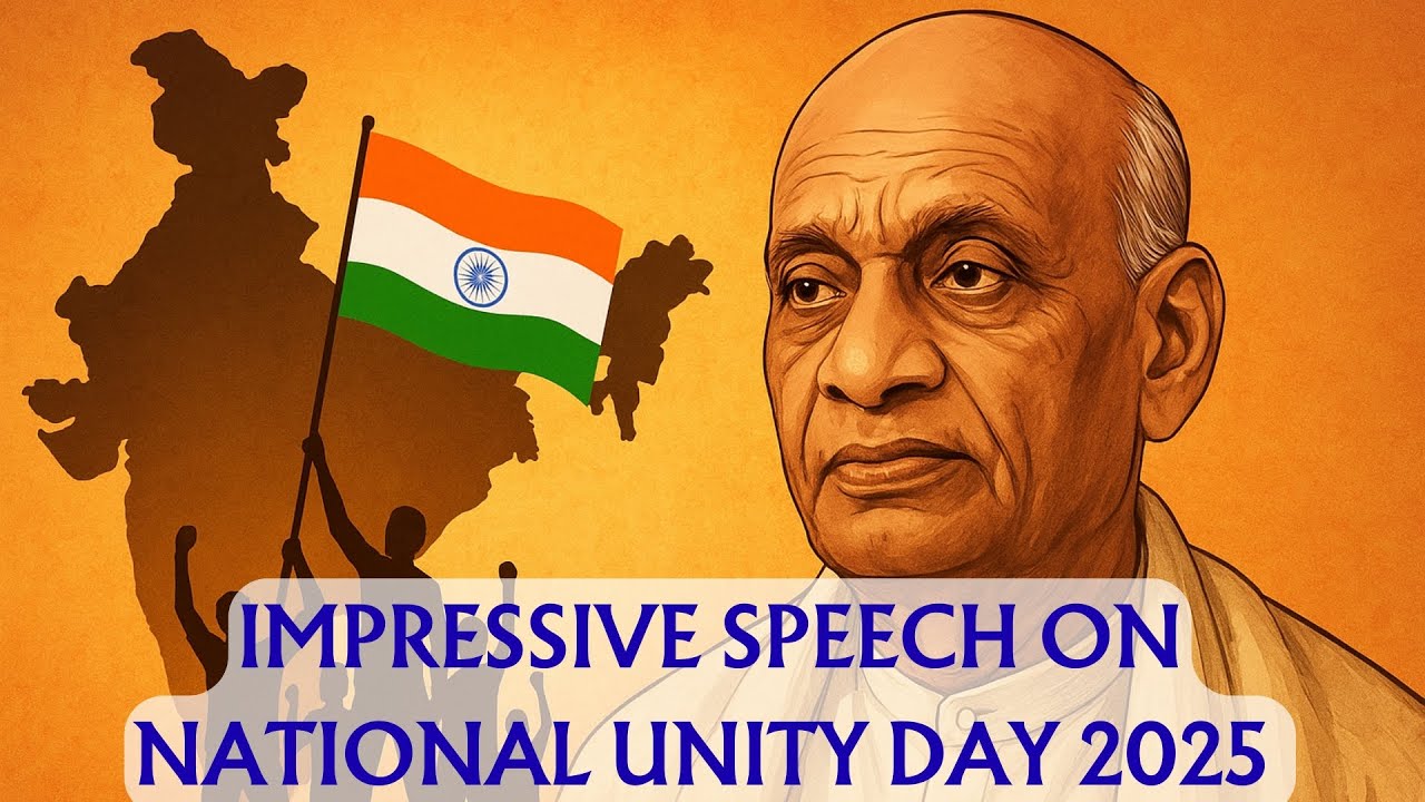 Best Speech on National Unity Day 2025 |Essay| Speech|Sardar ...