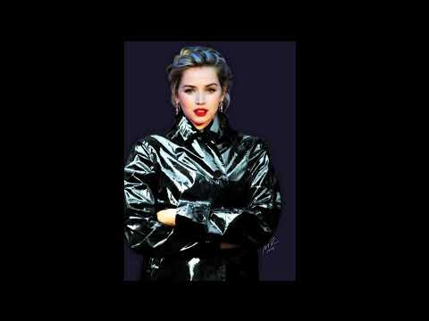 Beautiful Black PVC raincoats