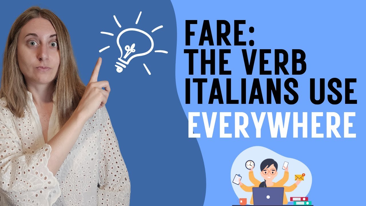 10+ Ways to Use the Most Flexible Italian Verb: FARE - YouTube