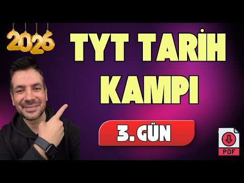 3. GÜN | İslam Medeniyetinin Doğuşu | TYT Tarih Kampı | 2026 YKS