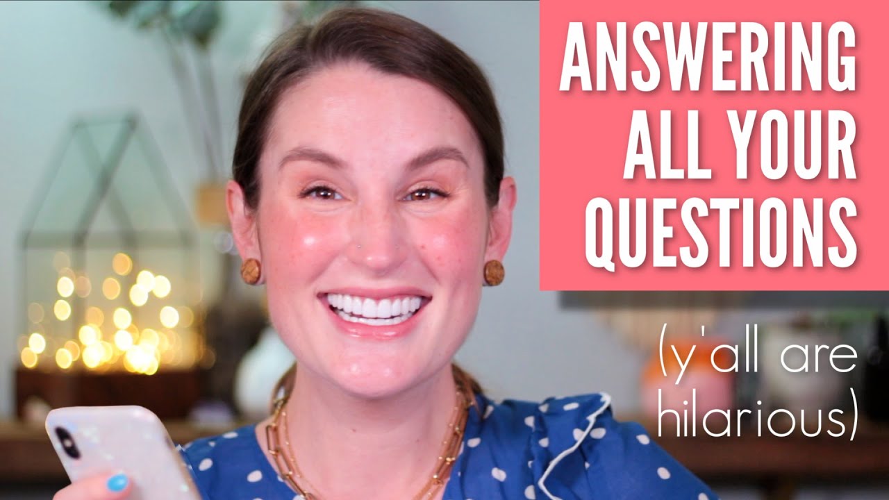 ANSWERING YOUR BURNING QUESTIONS | Life Update Q & A - YouTube