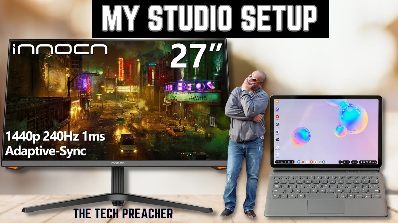 My Samsung DEX Setup With New INNOCN 27 Inch Gaming Monitor 240Hz - YouTube