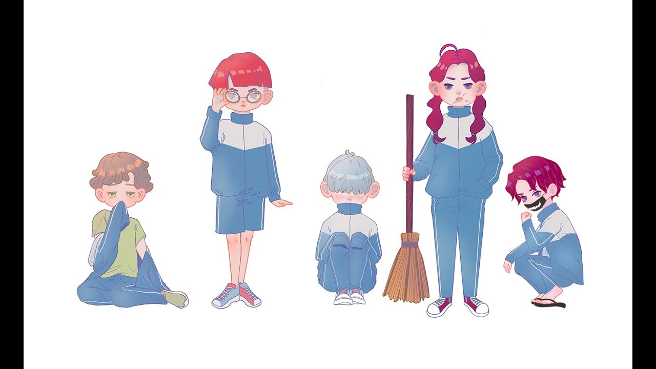 Draw Cute Characters | Procreate Drawing - YouTube