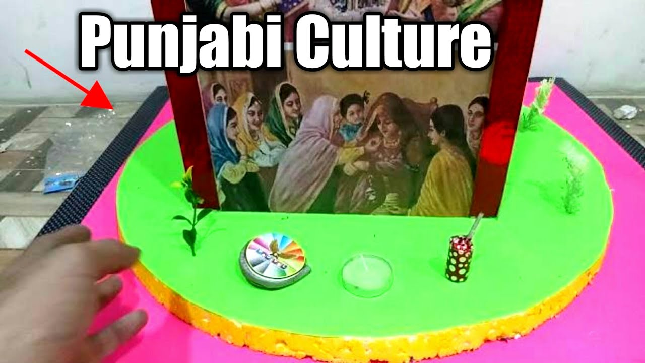Our Culture | Punjabi Culture Model For B.ed, Ett, Dled Student Project ...