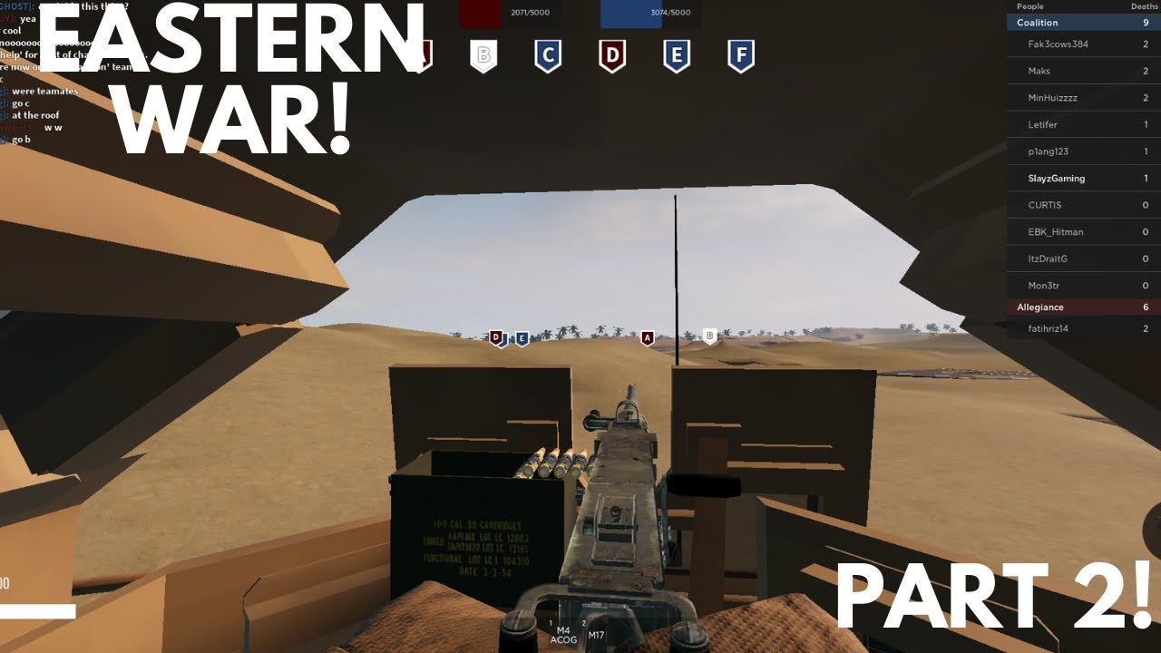 ROBLOX EASTERN WAR GAMEPLAY (PART 2) - YouTube