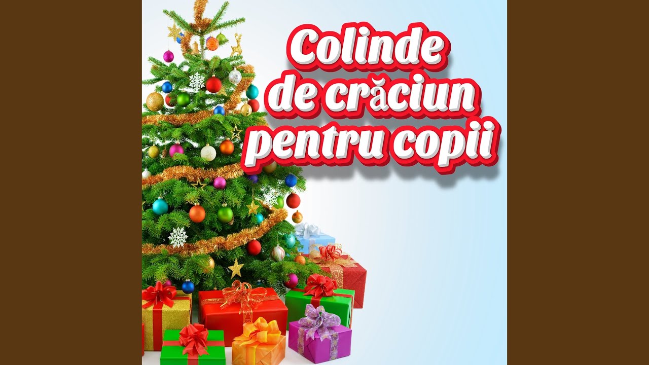 Colinde de crăciun pentru copii - YouTube