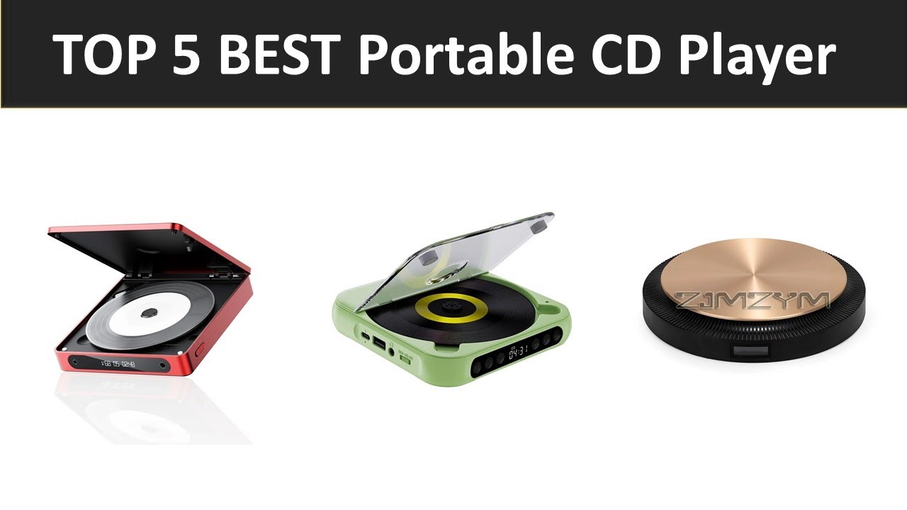TOP 5 BEST Portable CD Player 2026 - YouTube