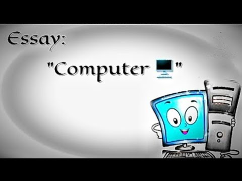 "🖥️ Computer"Essay in English/Essay on Computer in English/Paragraph on ...