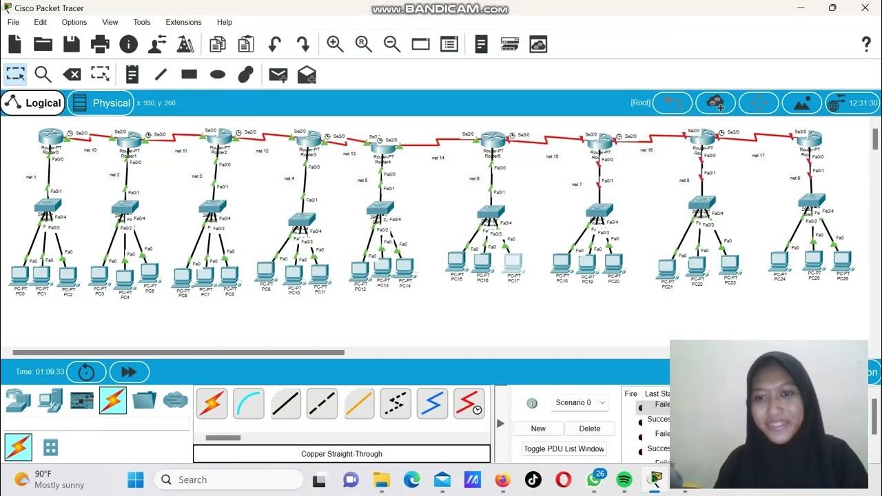KELOMPOK 8 FREKUENSI-12(TOPOLOGI ROUTING STATIC,OSPF,RIP) - YouTube