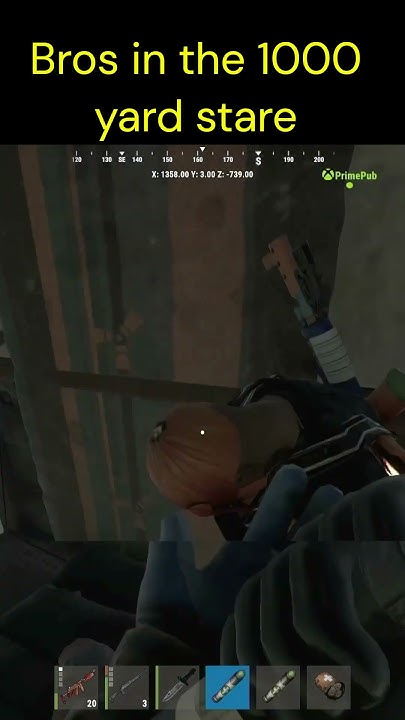 1000 Yard Stare In Rust Rust Rustgood Gaming Memes Rustconsole Funny Rustgame Youtube
