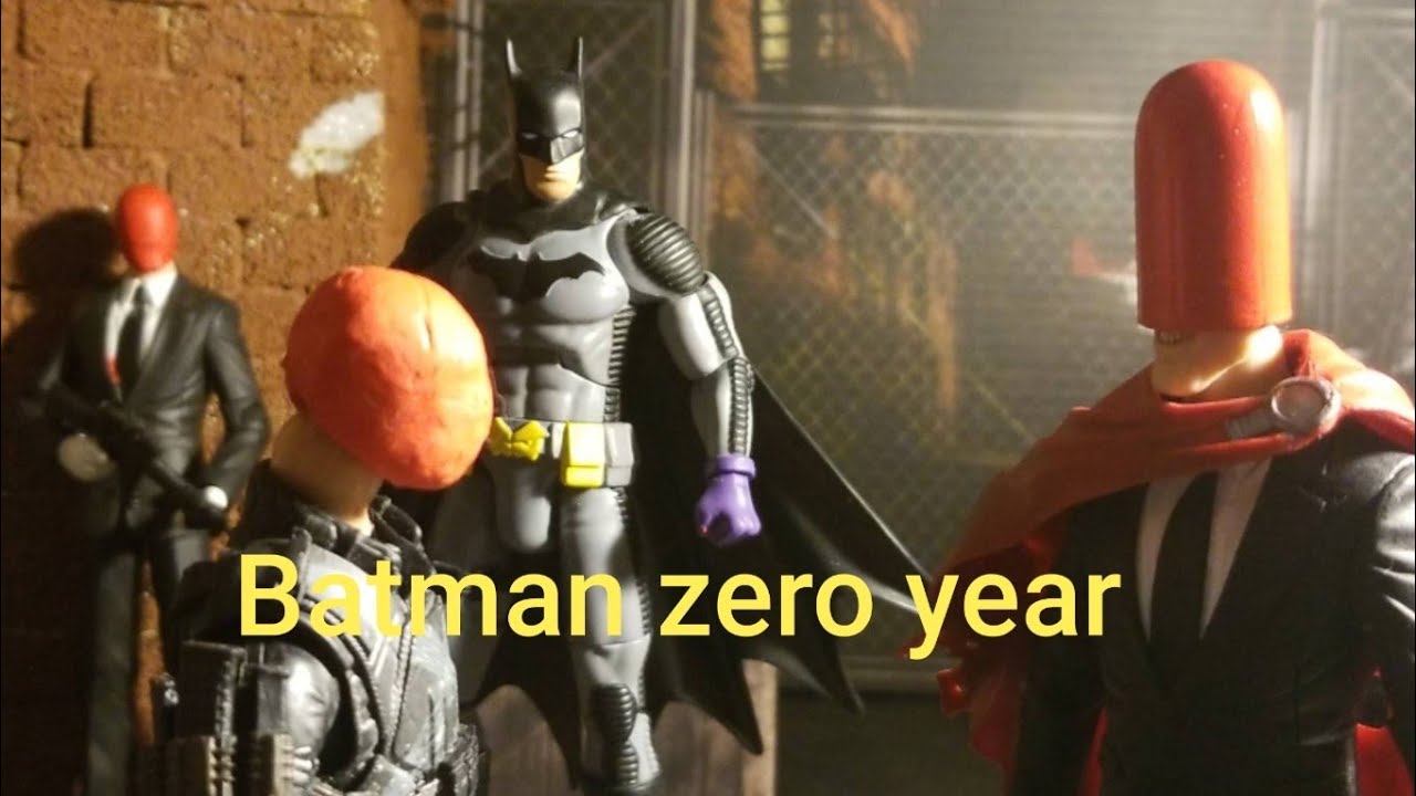 Batman: Zero year (part 1) stop motion - YouTube
