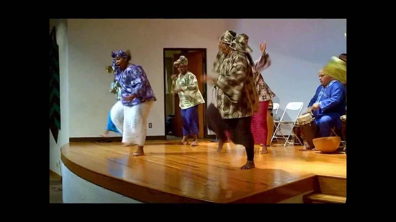 PapaMalickSheila African Dance for Kwanzaa with the Kuumba Dancers and ...