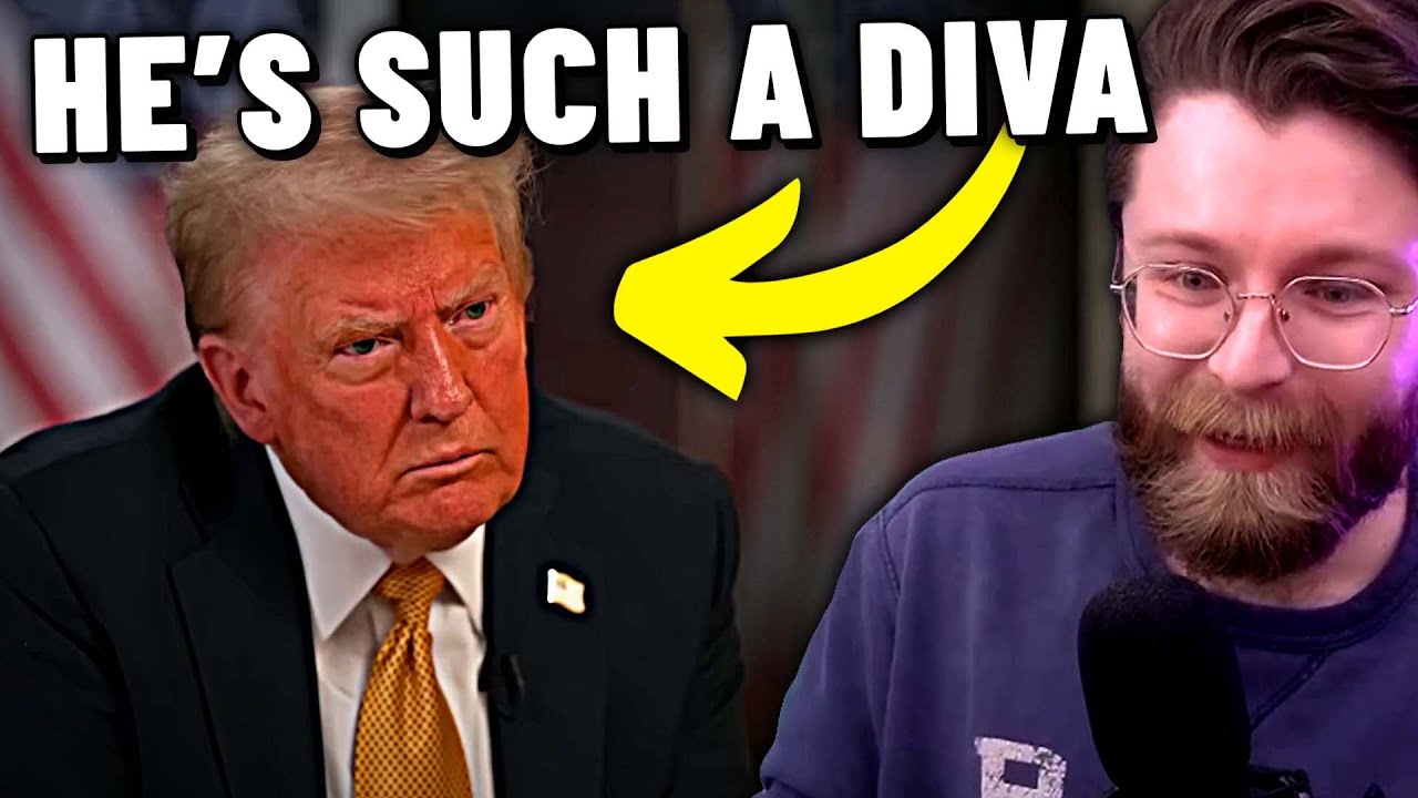 Vaush Reacts To Trump Getting Angry During The Most Softball Interview ...