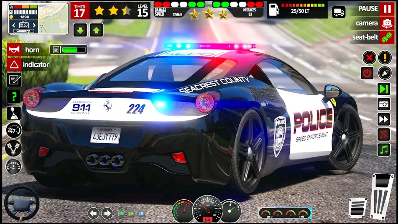 Police Simulator Games 2023 | Drive Cop Car Chase the criminal ...