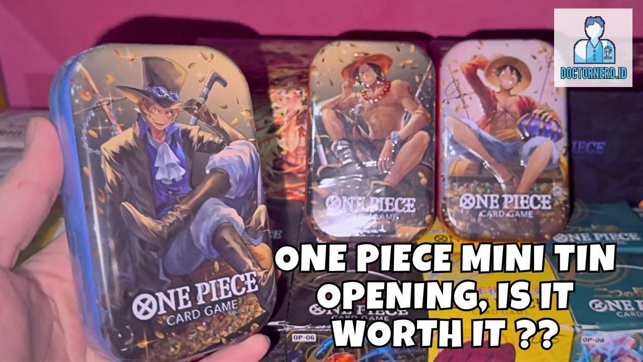 Is the MINI TIN WORTH IT ?? One Piece Card Game // OP09 Mini Tin ...