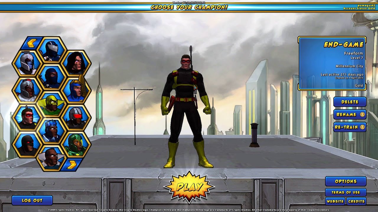 Champions Online - All my Character Creations - YouTube