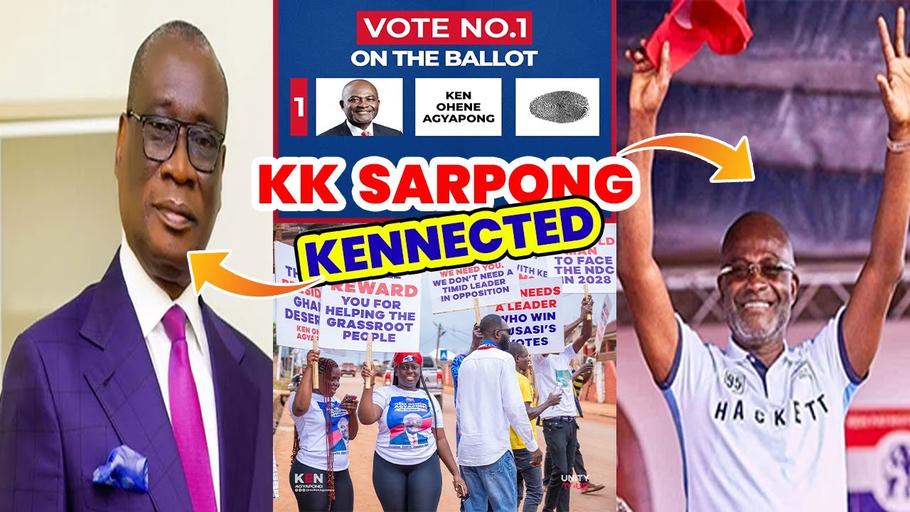 Jubilations Hits KEN AGYAPONG's Camp, Dr. KK Sarpong Finally Declears ...