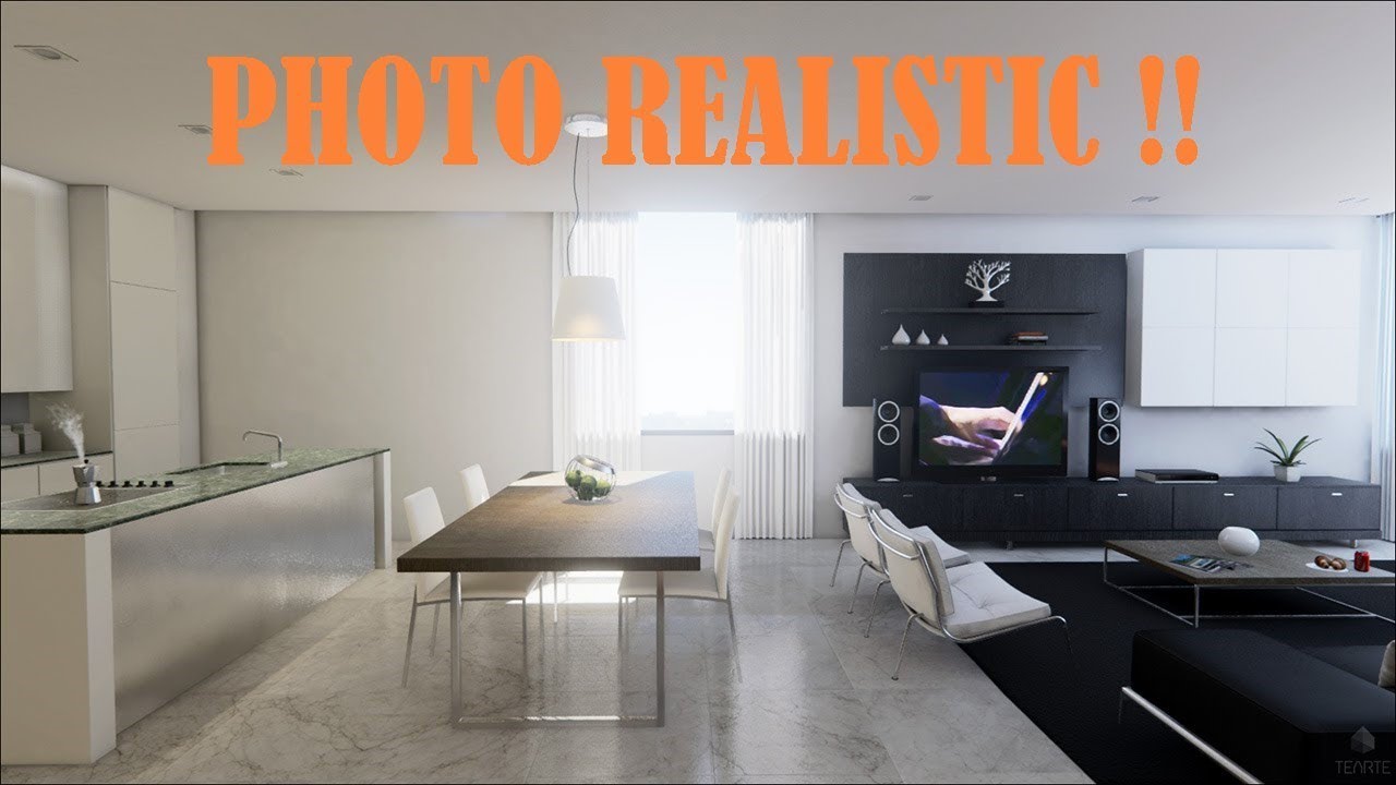 Unreal Engine 4 Photo Realistic Interior Enviroments - YouTube