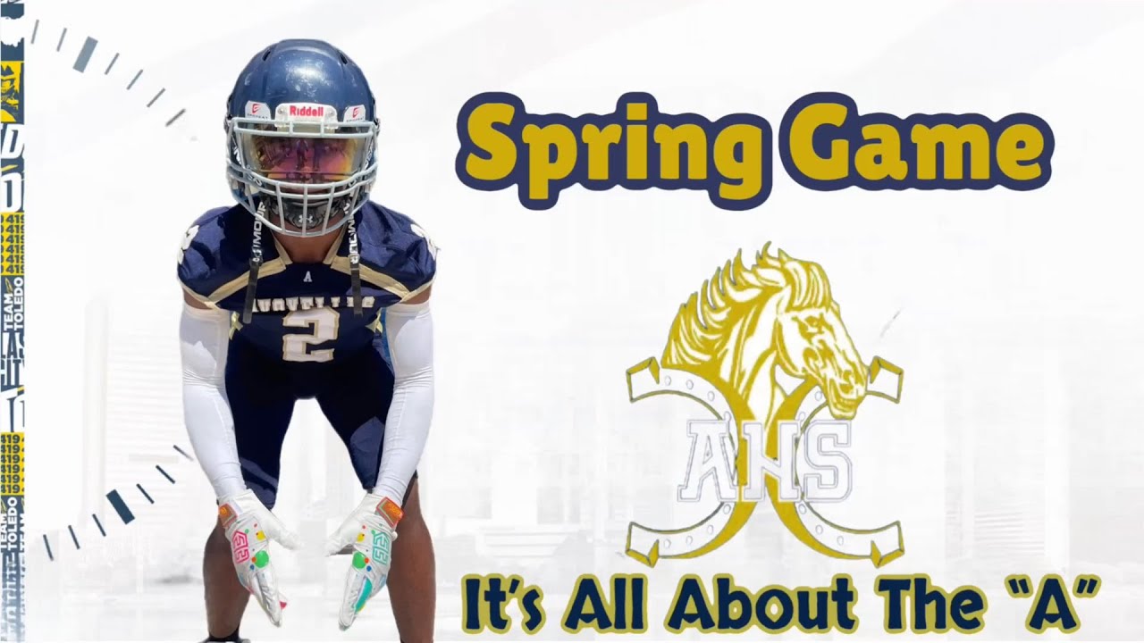 Spring Game 2024 Peabody vs Avoyelles - YouTube