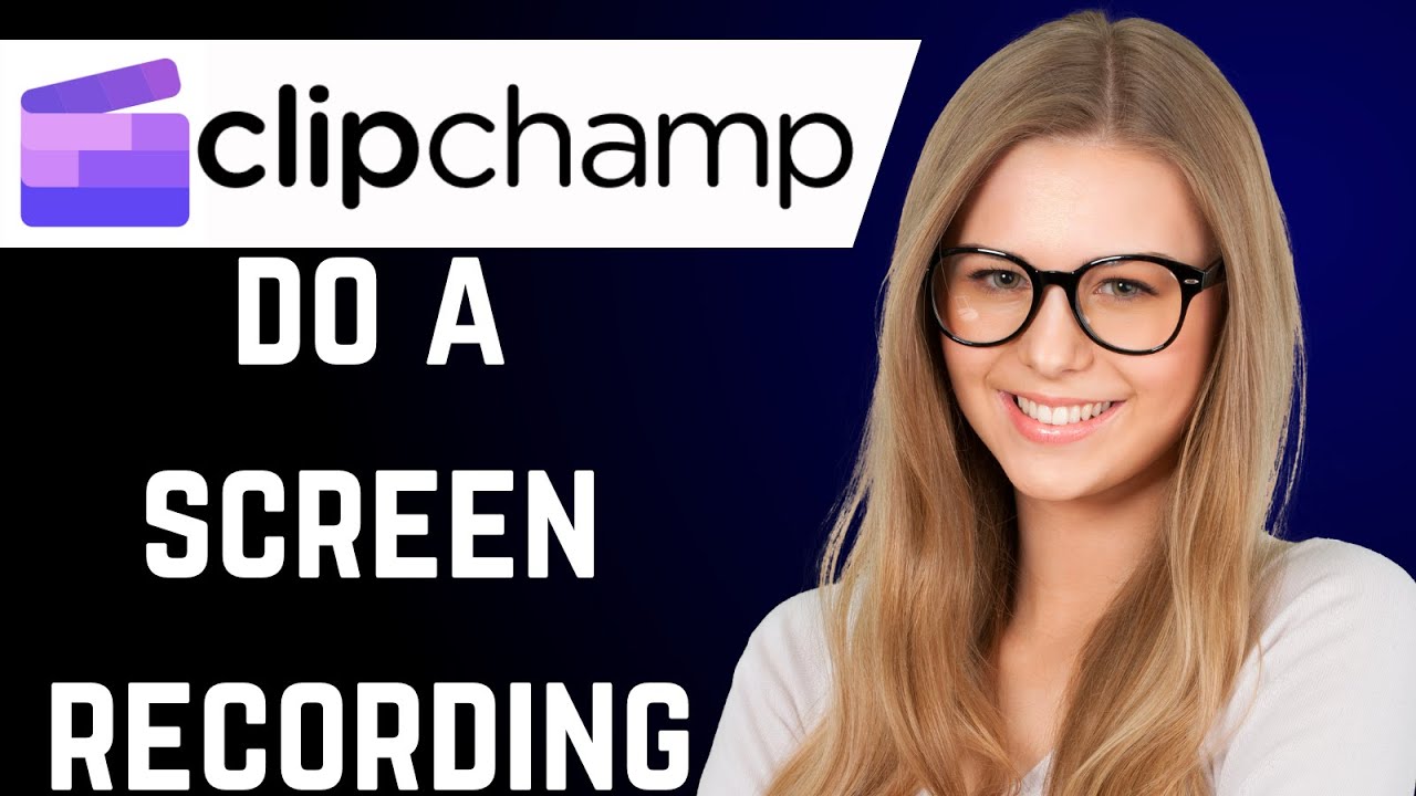 How to Screen Record in Clipchamp (easy method) - YouTube