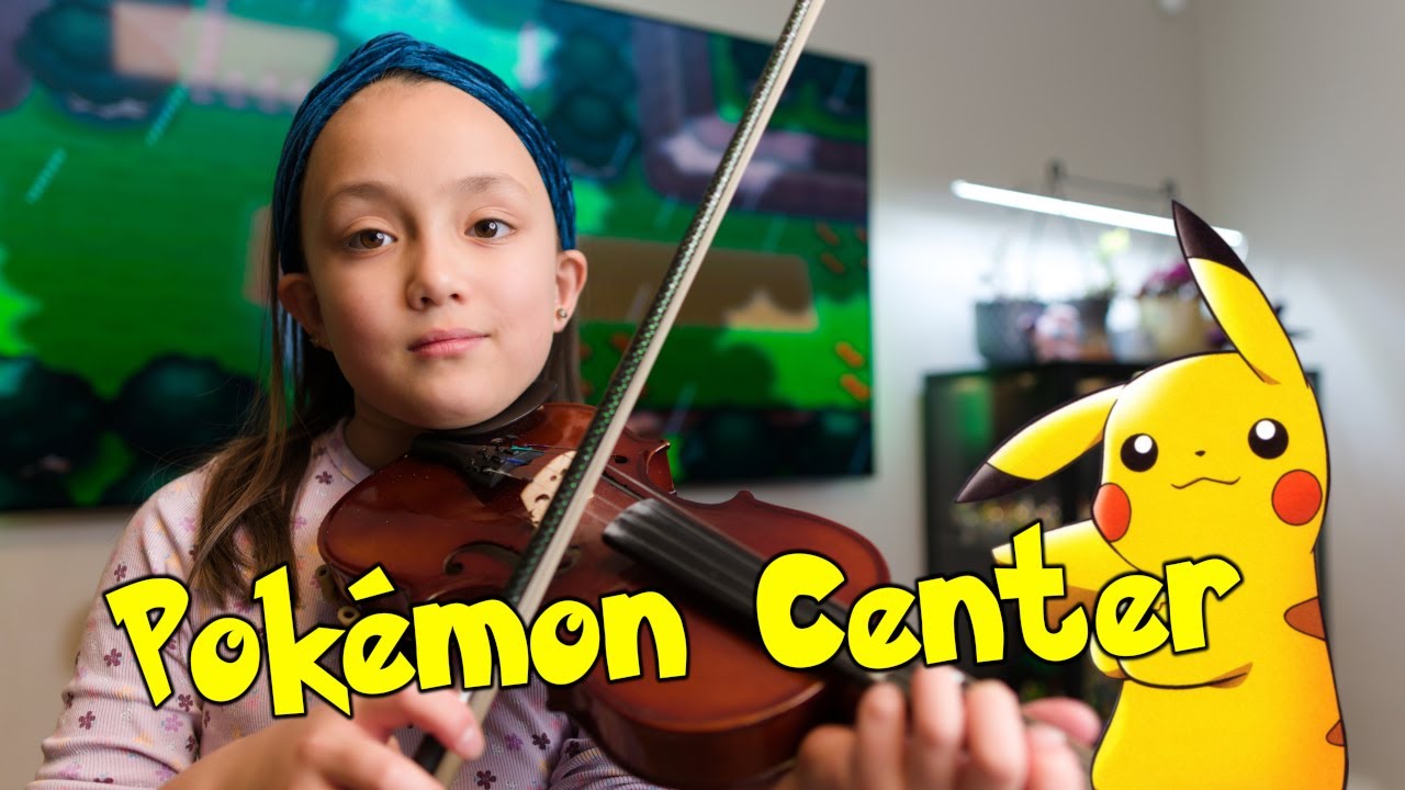 Pokémon Center on Violin - YouTube
