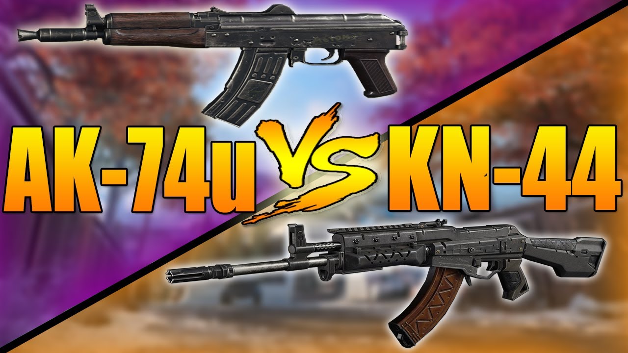 AK-74u VS KN-44 (Call of Duty Black Ops 3 Weapons Versus) - YouTube