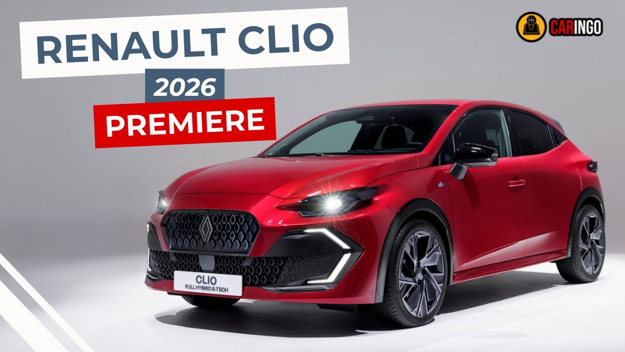 2026 RENAULT CLIO – Next-Gen Hybrid Hatch | First Look Review ...